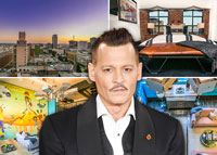 Johnny Depp | Eastern Columbia Building | Art Deco