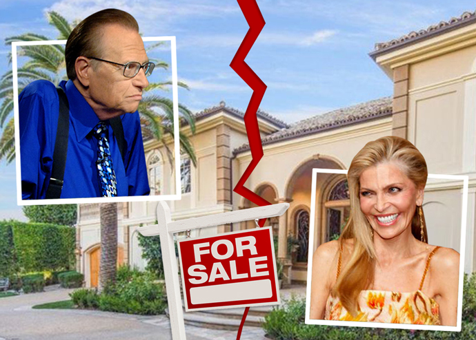 Larry King Lists Beverly Hills Home Amid Divorce