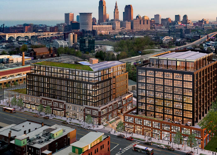 Mass Timber Project In Cleveland Could Be Tallest In US