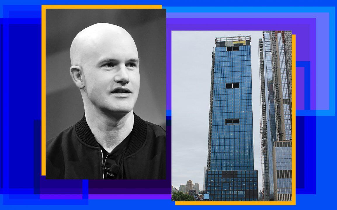 Coinbase Subleases Office at 55 Hudson Yards