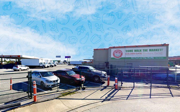 The site of South San Francisco’s Golden Gate Produce Market is up for ...