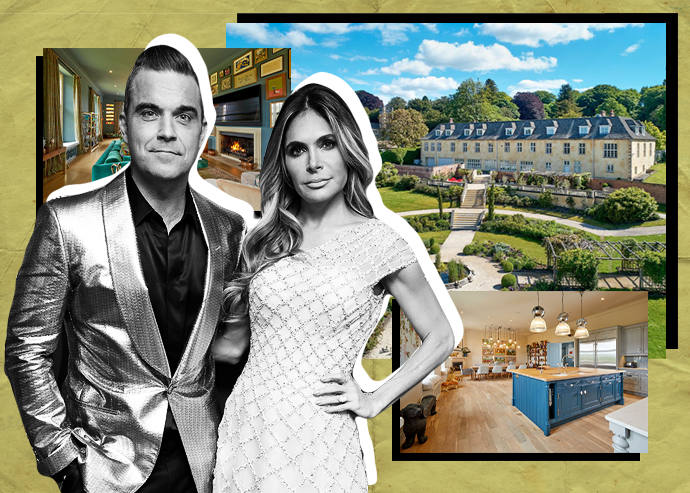 Robbie Williams Lists Stately English Country House