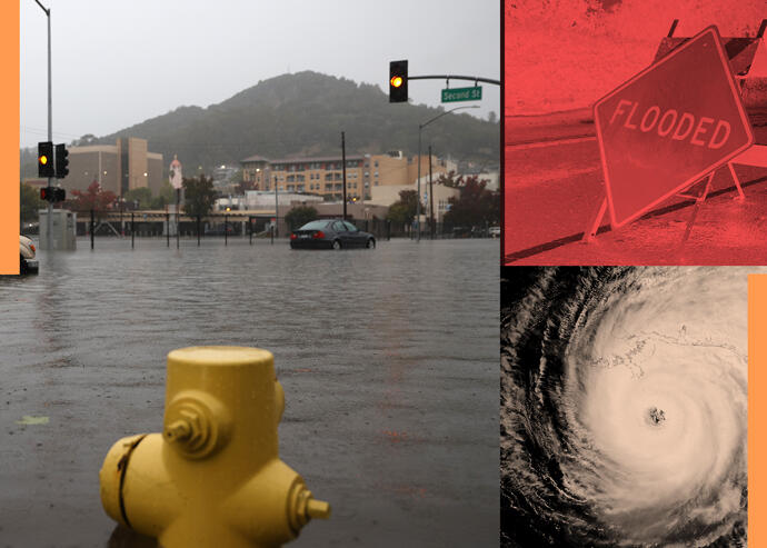 “Bomb Cyclone” leads to Bay Area power outages, closed roads