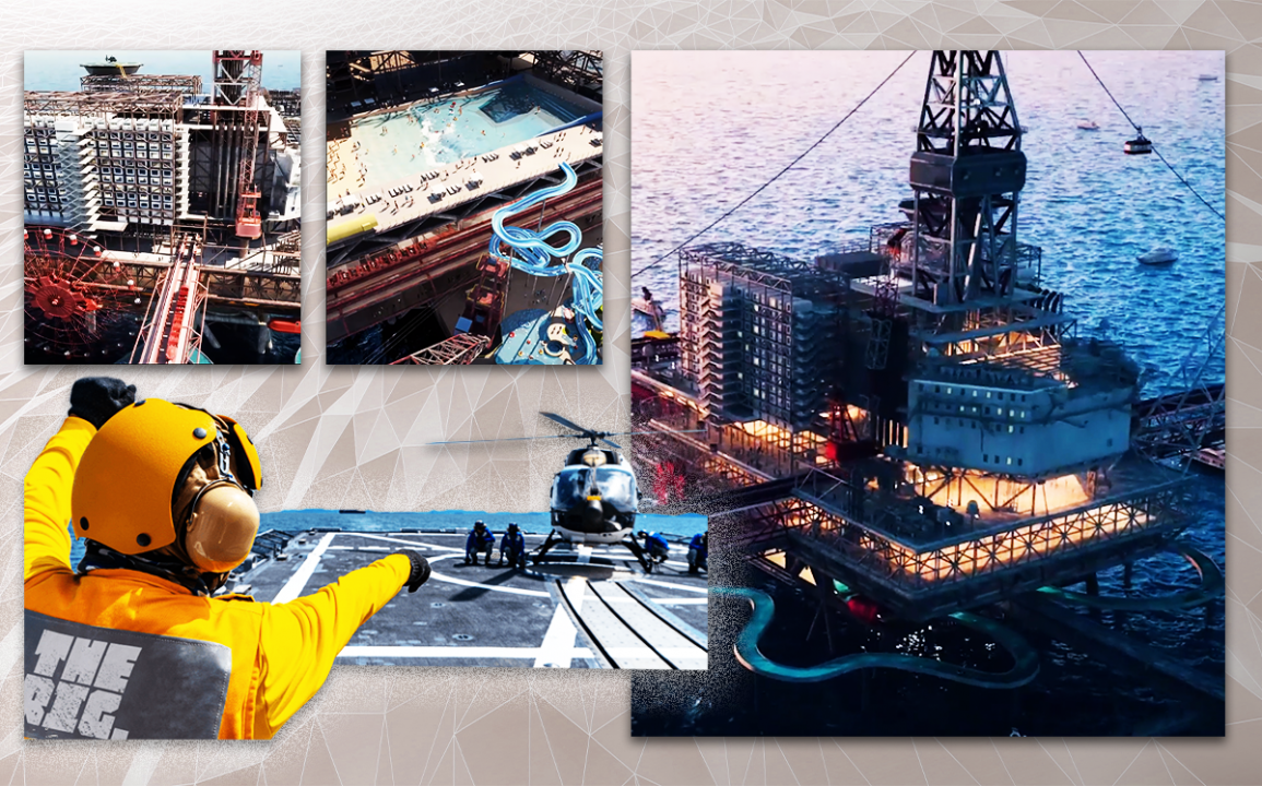 Saudi Arabia Plans Theme Park Built On Oil Rig