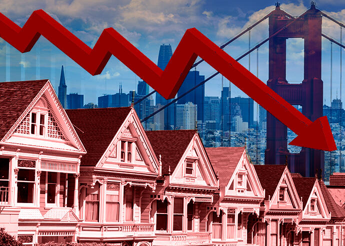 San Francisco Home Prices Decline 20% Since April Peak