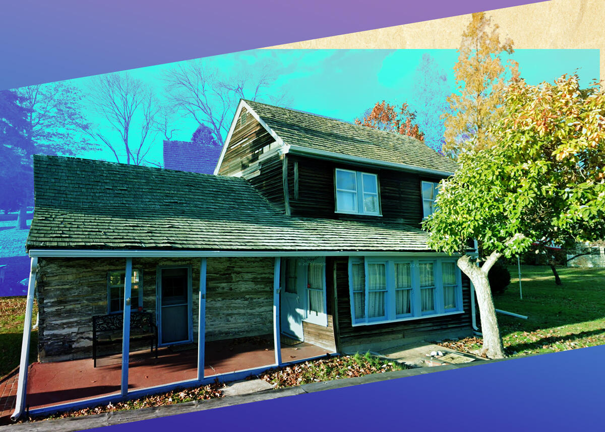 400-Year-Old Log Cabin for Sale in New Jersey