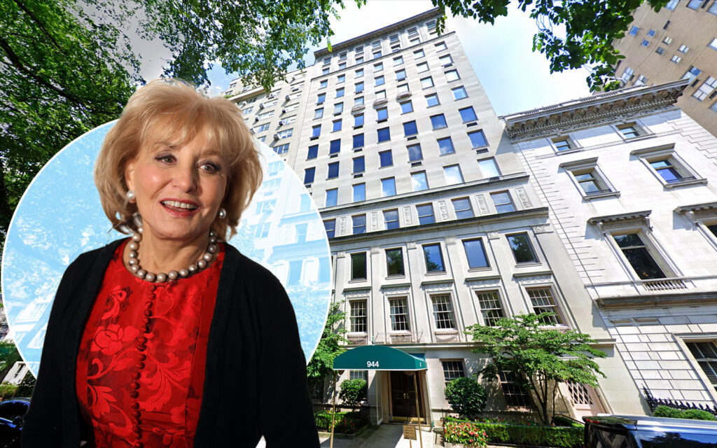 Barbara Walters’ former Fifth Avenue Home Lists for $20M