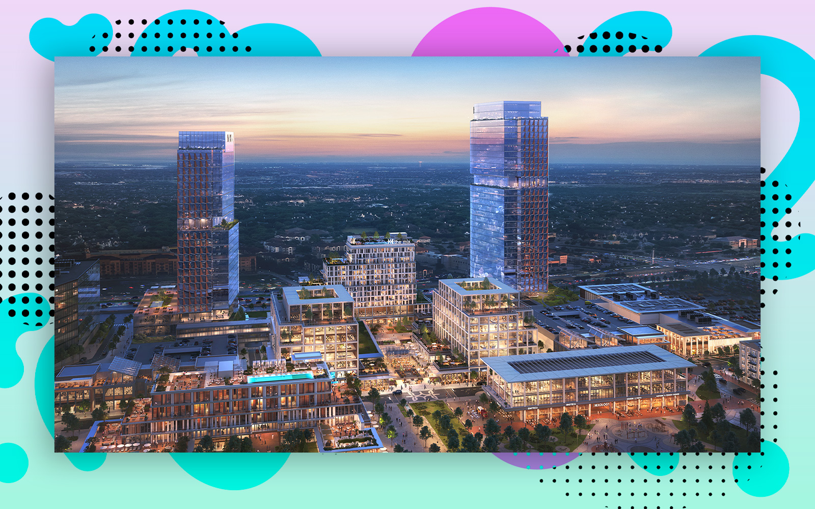 JVP Greenlighted to Start $3B Megadevelopment the Mix in Frisco