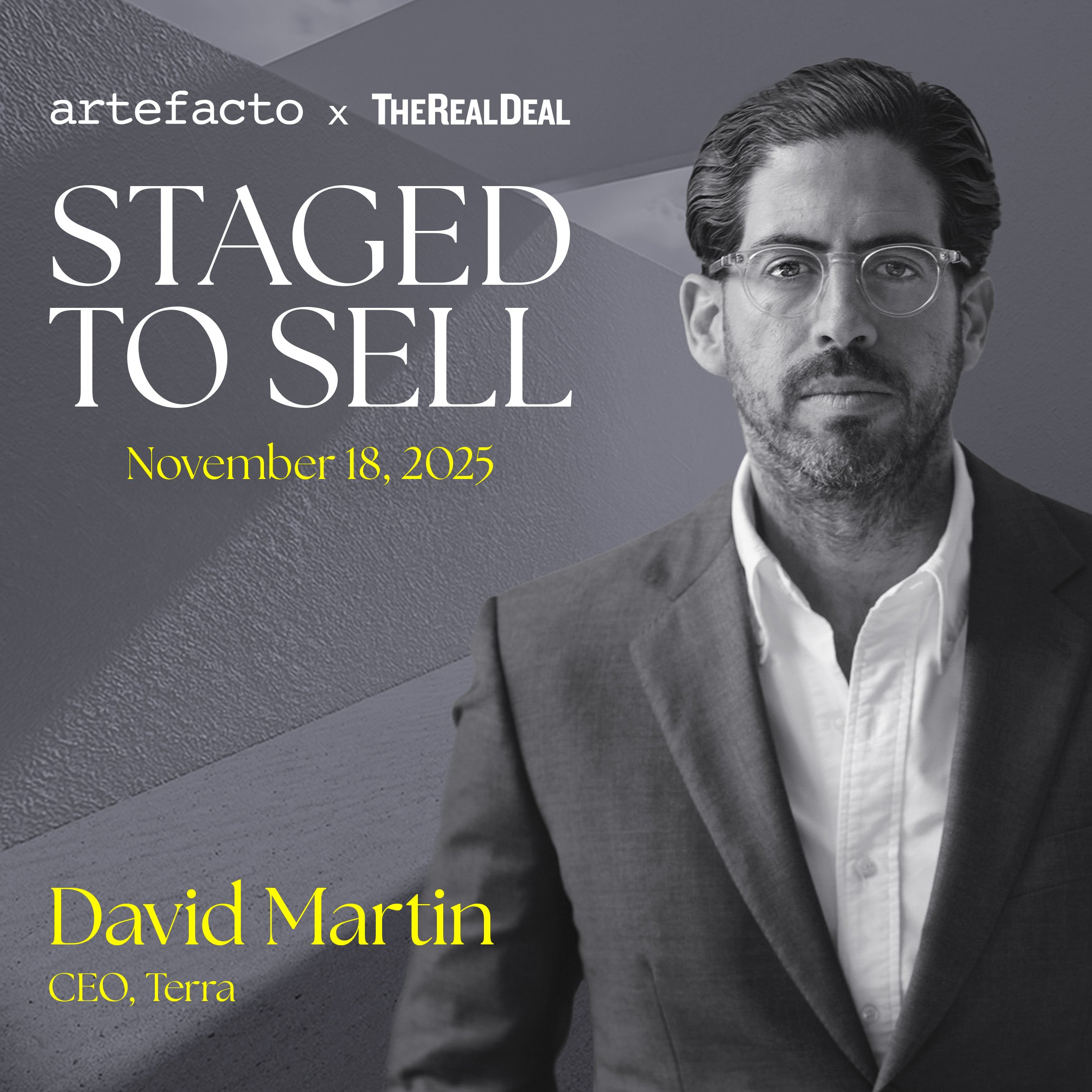 Staged to Sell: A Private Briefing with David Martin - The Real Deal